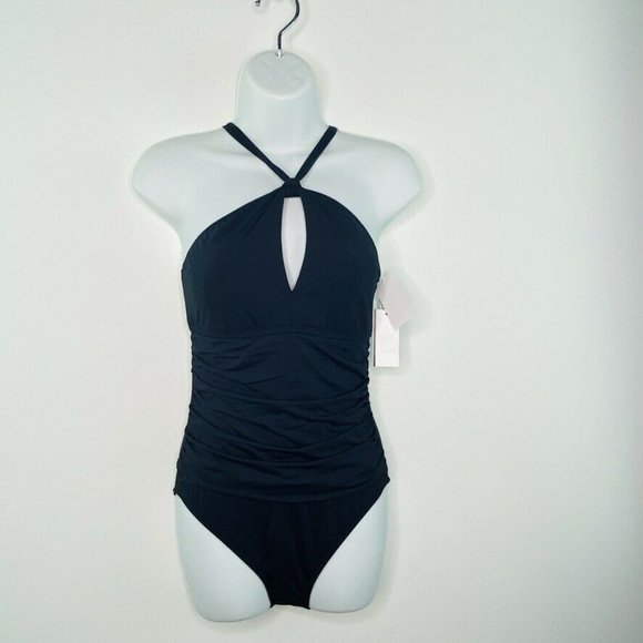 Bleu Rod Beattie | Swim | Bleu Rod Beattie 19 Halter Keyhole Swimsuit ...